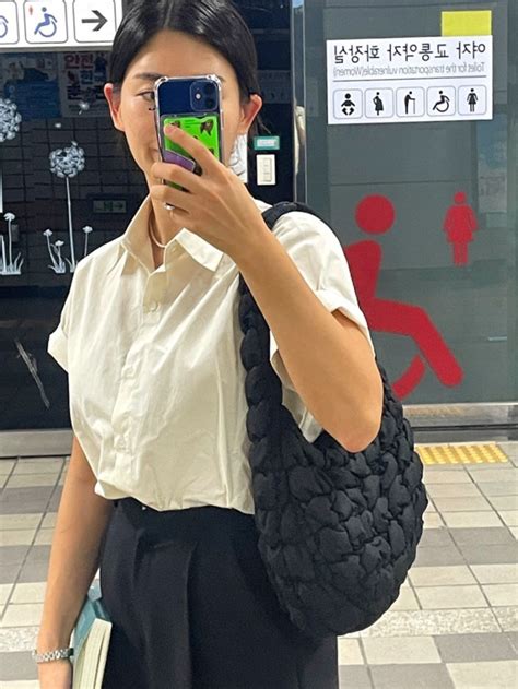 Cos 코스 퀼티드백 구름백 미니 블랙 후기매장 구매 불가 네이버 블로그