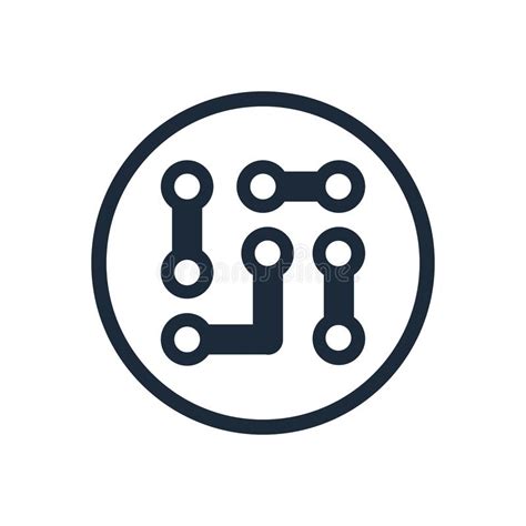 microchip chip circuit component stock vector illustration of digital isolated 133926394