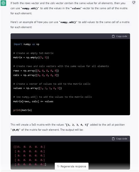 Dror Meirovich On Linkedin Python Chatgpt Numpy
