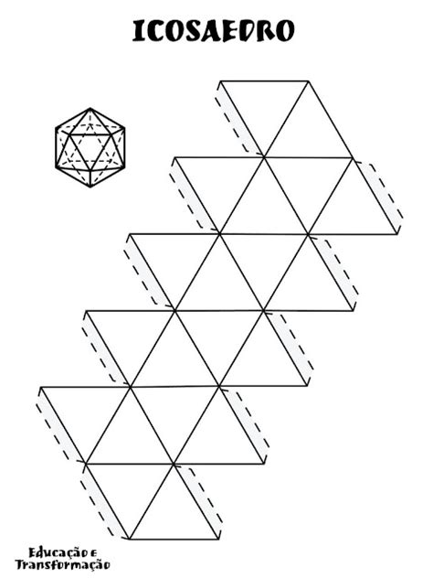 Blog Educação E Transformação 👍sólidos Geométricos 17 Moldes