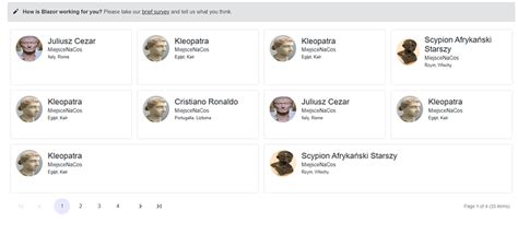 RadzenDataList How Change Data Layout Radzen Blazor Components Radzen