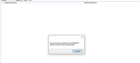Unable To Discover Bacnet Device Comfortclick Comfortclick