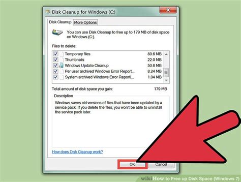 how to free up disk space windows 7 with pictures wikihow