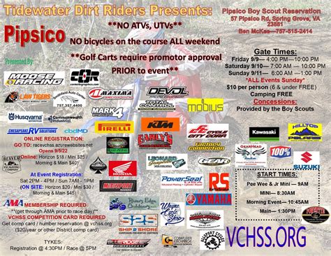 Vchss Racing Virginia Championship Hare Scramble Series