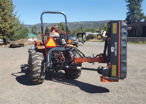 Offset Flail Mower Keno Tractors