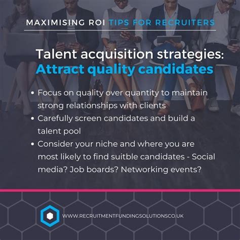 Maximising Roi For Recruiters Recruitment Funding Solutions