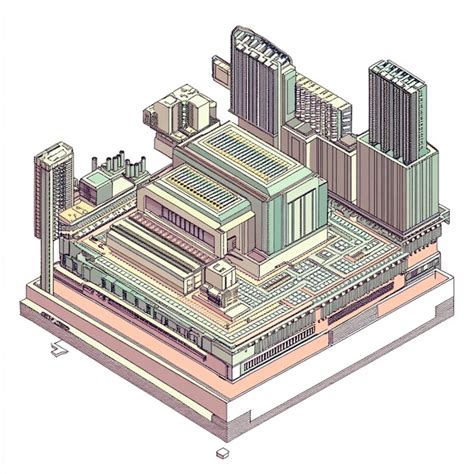 Diagram Of CPU Architecture Showing Cores Cache And Control Units Premium AI Generated Image