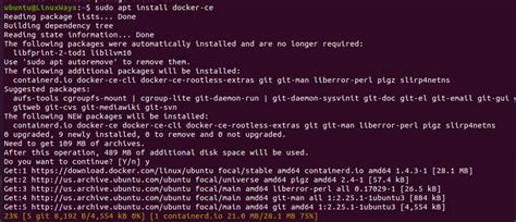 How To Install Docker In Ubuntu 2004 And Run Nginx Container Linuxways