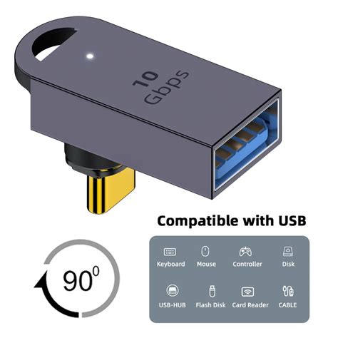 Uc 028 Afu Type C公轉usb母 Type C轉a母 10gbps Otg Type C轉usb磁吸頭 蝦皮購物