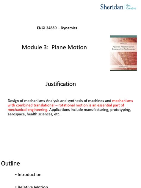 Module 3 Plane Motion Pdf Velocity Kinematics