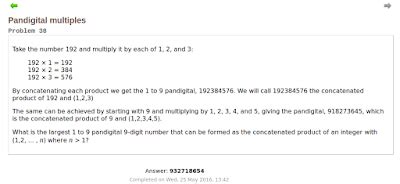 Problem 38 Project Euler Solution With Python