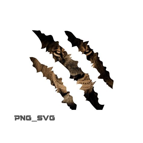 Claw Marks Svg Instant Download Svg Png  Digital Download Etsy