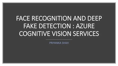 machine learning with azure cognitive services face recognition and