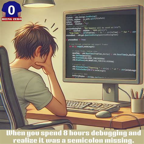 being zero pvt ltd on linkedin codinghumor developerlife debugging