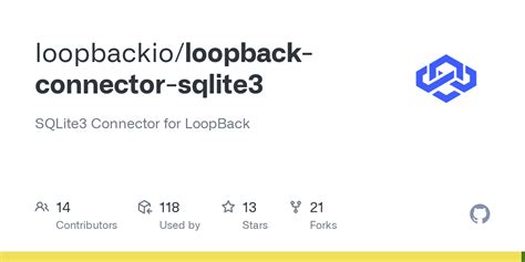 Github Loopbackioloopback Connector Sqlite3 Sqlite3 Connector For Loopback