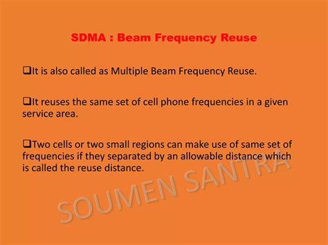 space division multiple access sdma satellite communication pptx