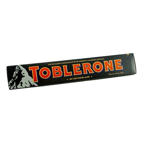 Шоколад Toblerone темный с медом и миндальной нугой 100 г купить с доставкой по выгодным ценам