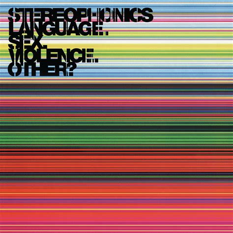 ‎language Sex Violence Other By Stereophonics On Apple Music