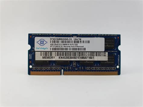 Оперативная память для ноутбука Sodimm Nanya Ddr3 4gb 1333mhz Pc3