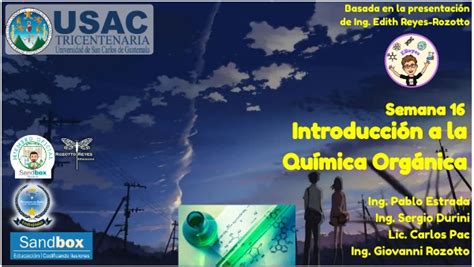 Sem16 IntroducciÓn QuÍmica OrgÁnica Genially