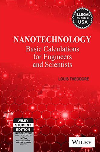 Nanotechnology Basic Calculations For Engineers And Scientists Br