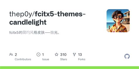 Github Thep0yfcitx5 Themes Candlelight Fcitx5的简约风格皮肤——烛光。