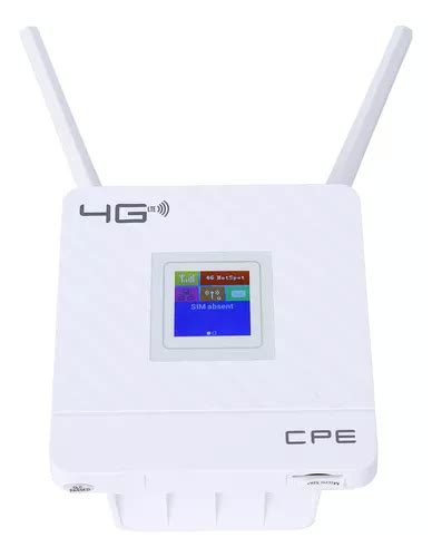 Router Cpu Portátil 4g Wifi Fdd Tdd Lte Wcdma Gsm Externo Cuotas Sin Interés