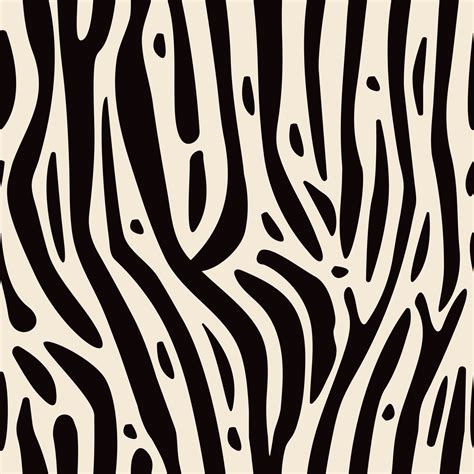 Zebra Print Vector Seamless Pattern In Beige And Brown Colors 22412103 Vector Art At Vecteezy