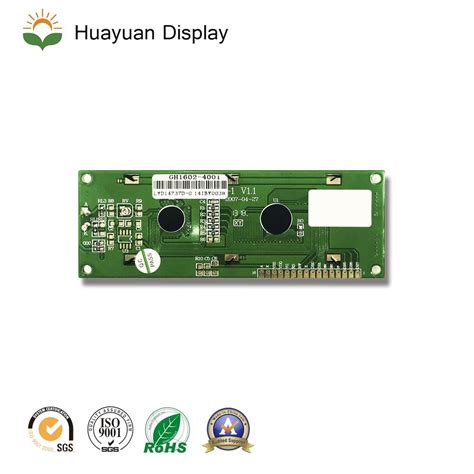 Cheap Price 16x2 Characters Lcd Monitor 6 O′clock Backlight Lcd Display 1602 Module With