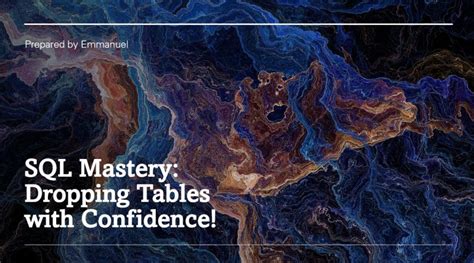 Emmanuel Msafiri Phiri On Linkedin Sql Databasemanagement