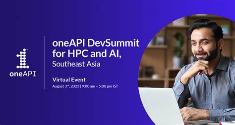 We Ve Confirmed Your Registration For The OneAPI DevSummit For HPC AI