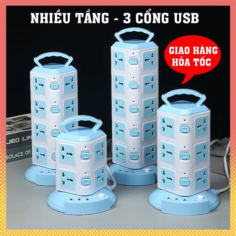 Smart Power Socket With Usb Port 2500w Capacity Multifunctional Power Plug With Convenient