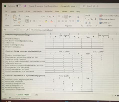 Solved A I X Fx Chapter Applying Excel Chaptet Chegg