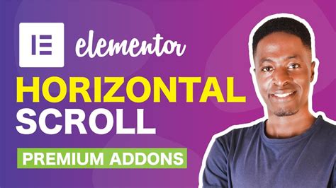 How To Create A Horizontal Scroll Section With Premium Addons For Elementor YouTube