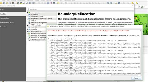 Problem Download Boundary Delineation · Issue 11 · Its4land Qgis Boundary Delineation · Github