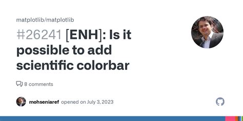Enh Is It Possible To Add Scientific Colorbar · Issue 26241