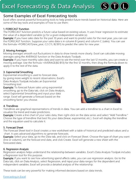 Excelforecastinganddataanalysispostcoursereference Pdf Forecasting Regression Analysis