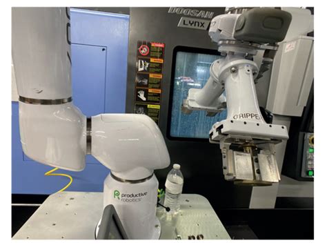 Productive Robotics Cnc Lathe Machine Tending Package No Code Programming Includes Ob7 7