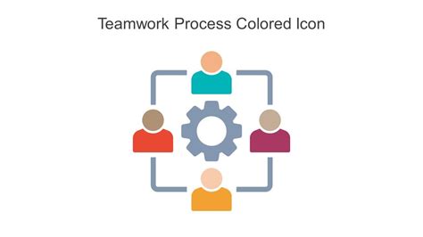 Teamwork Process Colored Icon In Powerpoint Pptx Png And Editable Eps Format Ppt Powerpoint