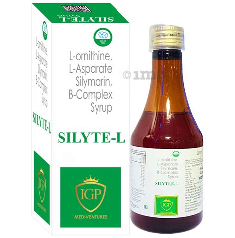 Igp Mediventures Silyte L Syrup Buy Bottle Of 200 0 Ml Syrup At Best Price In India 1mg
