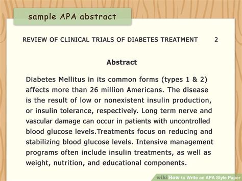 How To Write An APA Style Paper