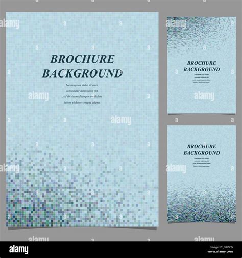 Abstract Square Tile Mosaic Brochure Template Stock Vector Image And Art Alamy