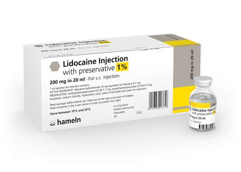 1 Lidocaine Hci Injection Usp 500mg50ml 10mgml 51 Off