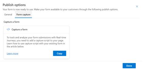 Add Form Capture With Realtime Marketing Forms Dynamicsmap