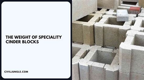 Understanding Cinder Block Weights Sizes And Variations Understanding Cinder Block Weights Sizes And Variations