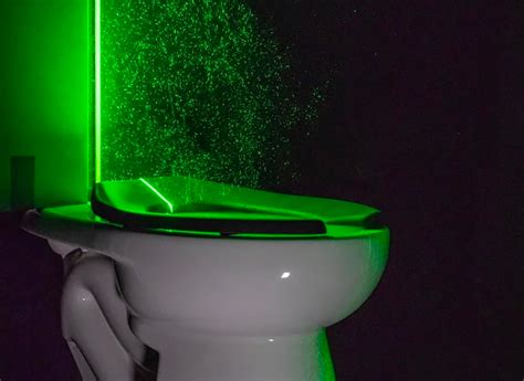 CU Boulder Researchers Use Lasers To Show The Spray When Flushing A