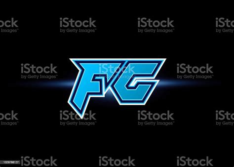 초기 문자 Fg E스포츠 스타일은 게임 트위치 유튜브에 적합합니다 벡터 모노그램 로고 템플릿 로고에 대한 스톡 벡터 아트 및 기타 이미지 Istock
