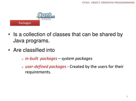Ppt Fp301 Object Oriented Programming Powerpoint Presentation Free
