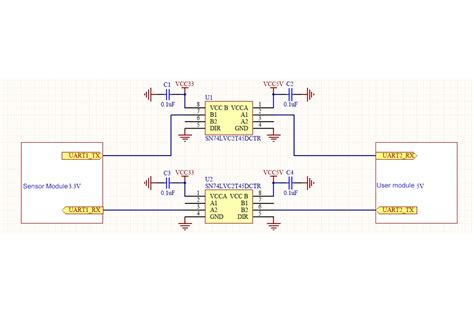 Common Level Conversion Circuits Methods For Uart Spi And Io Interfaces