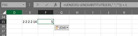 Excel Count How Many Times A Number Occurs In A Cell Stack Overflow